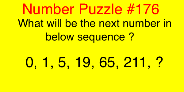 Find Next Number In Following Sequence PuzzlersWorld